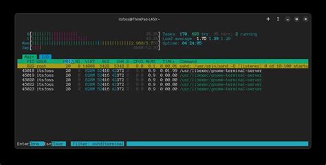How To Install And Use Htop In Ubuntu