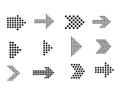 Premium Vector Directional Arrow Sign Or Icons Set Design