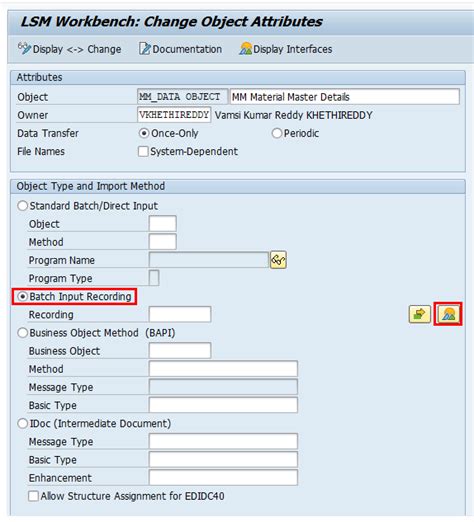 Lsmw Legacy System Migration Workbench Sap Community
