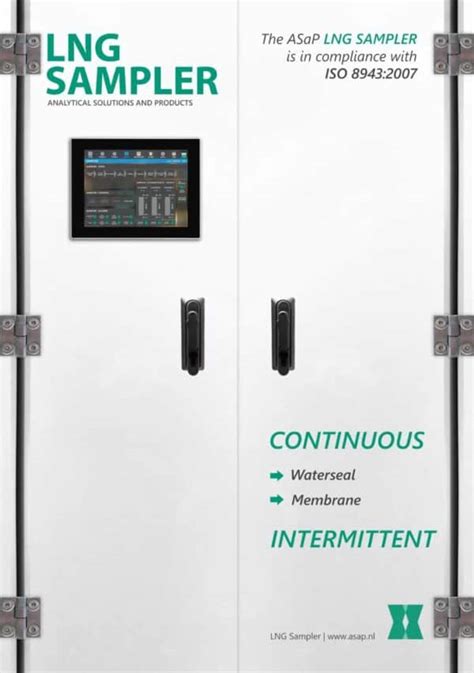Lng Sampling With The Asap Lng Sampler System Asap