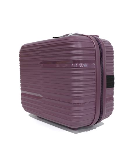 Marksman სამგზავრო ჩემოდანი იასამნისფერი Veli Store