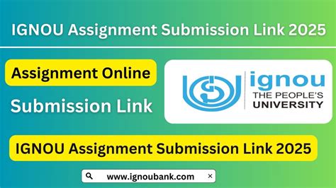 Ignou Assignment Submission Link 2025 How To Submit Your Assignments Online And Offline
