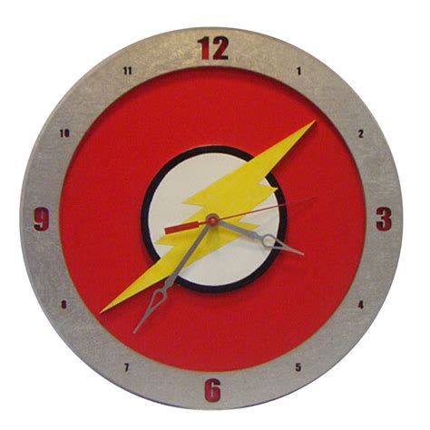 The Flash Wall Clock 14 Diameter Altruistic Alltru2u