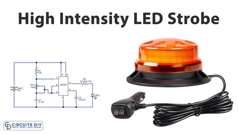 Flashing Led Beacon Strobe Circuit Fb2led Fireball Flashing Led Lights