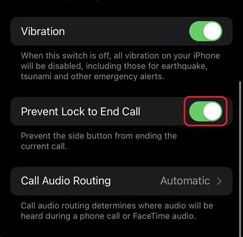 How To Disable Power Button Call Ending On Apple IPhone Running IOS 16
