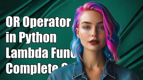 Understanding The Or Operator In Python Lambda Functions A Complete Guide Youtube