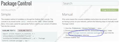 python教程 如何在sublime编辑器中安装python包 左搜