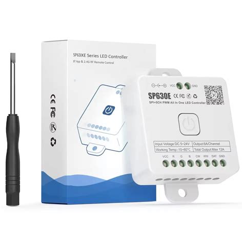 Colorlight Led Controller Switch Spi Ws2812b 5v Smart Home App Wifi Led Kit Music Sync Voice