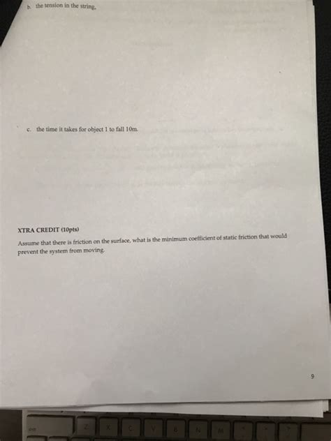 Solved Problem Two Objects On An Incline Two Objects Are Chegg