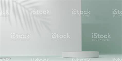 3d 그린 민트 연단 또는 포장 프레젠테이션 및 화장품을 위한 무대 모형 스탠드 제품 장면 배경입니다 3d 연단 무대 그림 0명에 대한 스톡 사진 및 기타 이미지 Istock