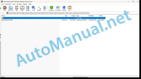 Claas Markant 650 776 Baler Operator Manual Es