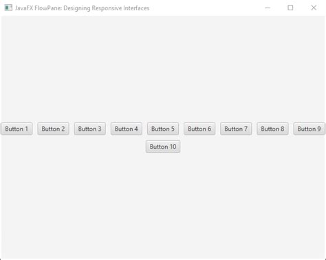 Javafx Flowpane Designing Responsive Interfaces Rjavafx