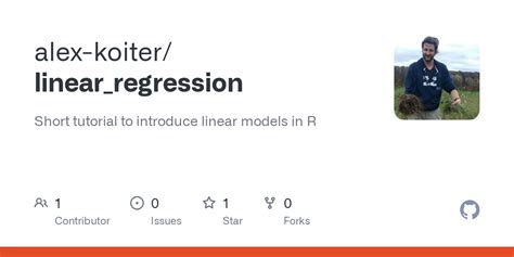 GitHub Alex Koiter Linear Regression Short Tutorial To Introduce Linear Models In R