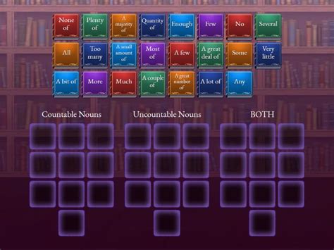 Quantifiers Group Sort