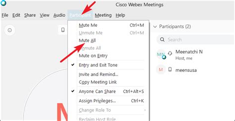 How To Mute All In Webex Meeting All Things How