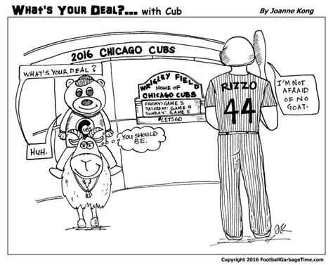 Whats Your Dealwith Cub Cubs In The World Series Edition By Joanne Kong Comic