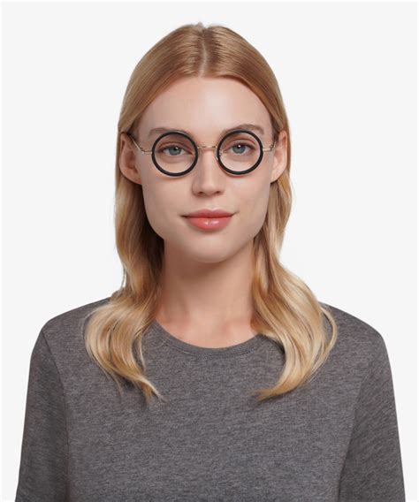 Roaring Round Black Full Rim Eyeglasses Eyebuydirect Canada