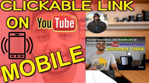 Clickable Link On Youtube Video Mobile How To Add Youtube