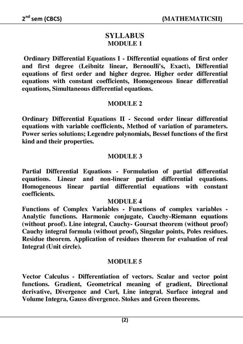 Download Rgpv Btech 1st Sem And 2nd Sem Mathematics 2 Pdf Online