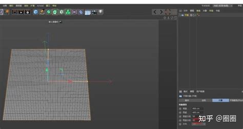 在c4d中10秒快速的制作布料模型 知乎