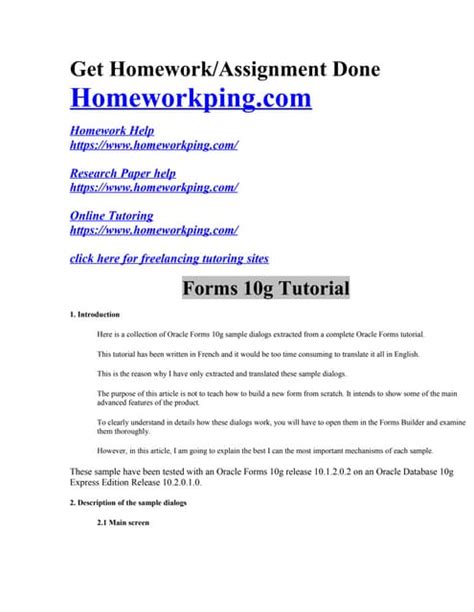 235689260 Oracle Forms 10g Tutorial Doc