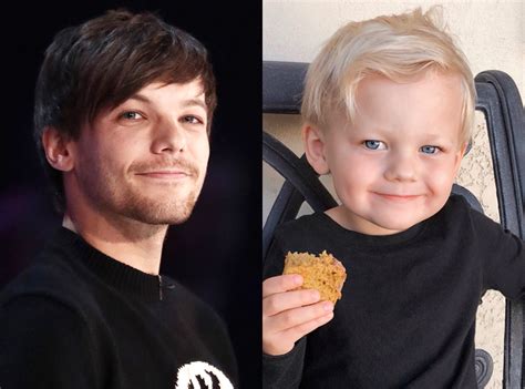Louis Tomlinsons Son Looks Just Like His Mini Me In This Rare Photo