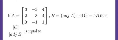 If A Left Begin Array C C C 3 And 3 And 4 2 And 3 And 4 0