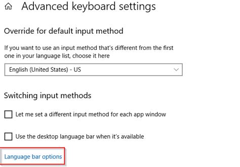 Customize Hotkeys For Switching Between Input Languages In Windows 10 I Have A Pc