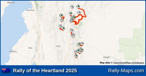 Maps Rally Of The Heartland 2025 Sarc Rally