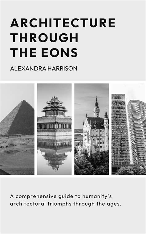 Book Cover Architecture 03 Customizable Template Shutterstock