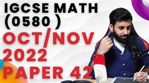 Igcse Math 0580 Oct Nov 2022 Paper 42 0580 42 O N 22 R Igcse