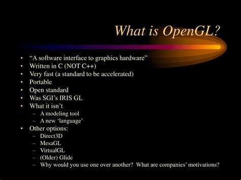 Ppt Cap4730 Computational Structures In Computer Graphics Powerpoint