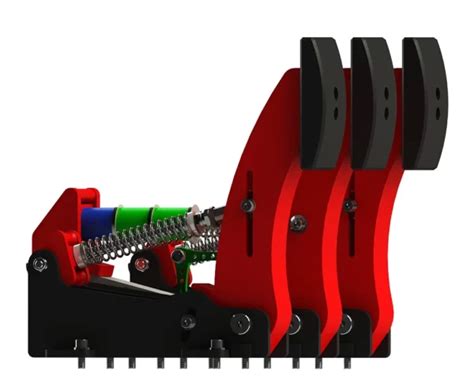 D Printed DIY Sim Racing Pedals CAD Plans DIY Sim Studio