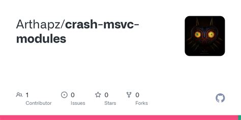 Github Arthapzcrash Msvc Modules