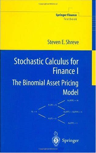 Stochastic Calculus For Finance I The Binomial Asset Pricing Model Mathematics Bookss Blog