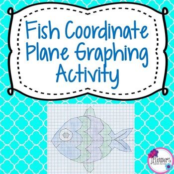 Fish Coordinate Graphing Picture By JFlowers TPT