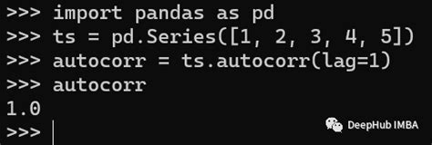 时间序列特征提取的Python和Pandas代码示例 极术社区 连接开发者与智能计算生态