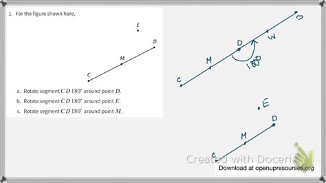 ⏩solvedfor The Figure Shown Here A Rotate Segment C D 180∘ Numerade