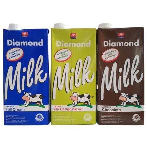 Jual Susu Diamond Uht 1 Liter Diamond Milk Full Cream Cokelat