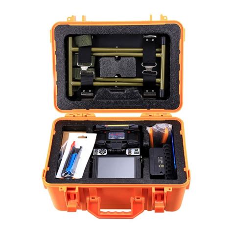 A S Fusion Splicer Fiber Splicer Core Alignment Fusion Splicing Machine FTTH Kit MAH