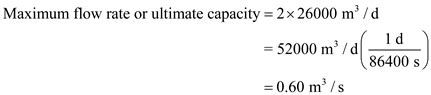 Solved Chapter 3 Problem 4P Solution Water And Wastewater
