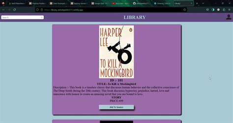 Html Css Js Bootstrap Jquery Projects Library Books Managebooks Ashish Patil