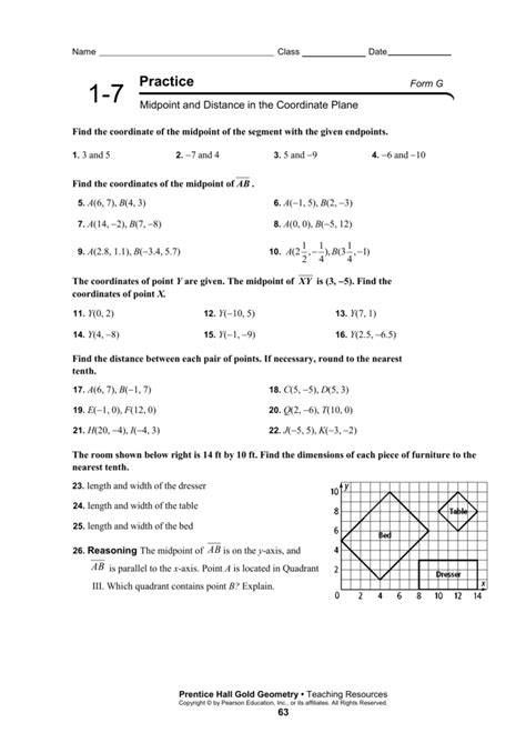 1 3 Additional Practice Midpoint And Distance Worksheet Answers