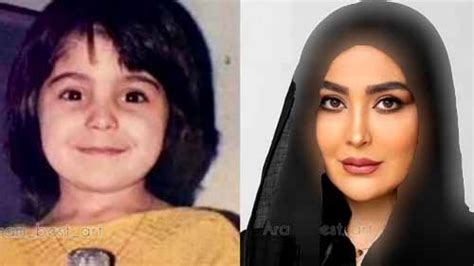 عکس کودکی کتایون ریاحی راز بینی بزرگش را لو داد عکس بچگی 6 خانم