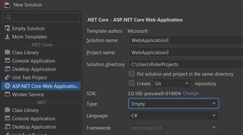 ASP NET Nugets And Empty Project Rider Support JetBrains