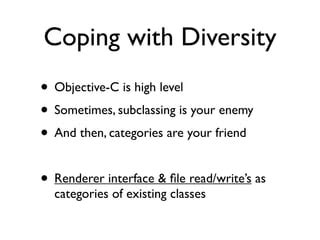 Designing An Objective C Framework About 3D PPT