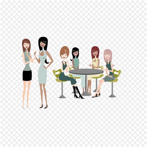 女性聚会PNG图片素材下载 图片编号9087763 PNG素材网