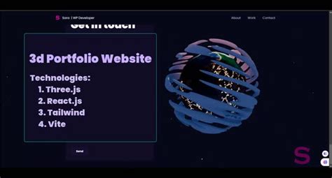 My Coding Challenge With React And Threejs Saeid E Posted On The Topic Linkedin