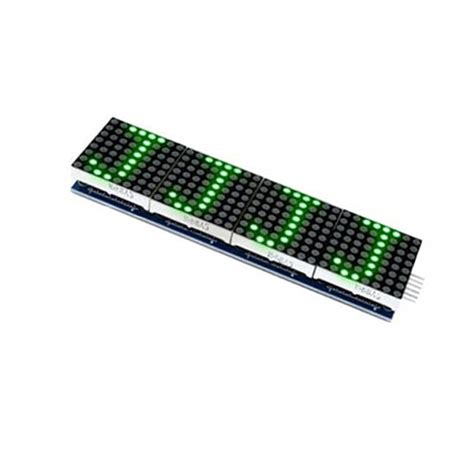 1pc 4in1 Led Display Microcontroller 5p Line Dot For Matrix Module For