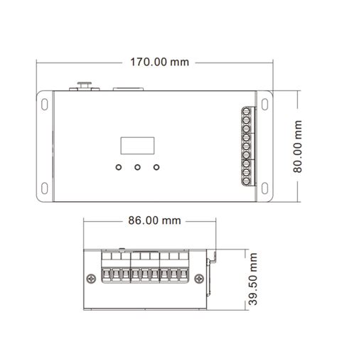 DMX512 Decoder 12 24V DC 6A Channel 5 Channels OLED Display